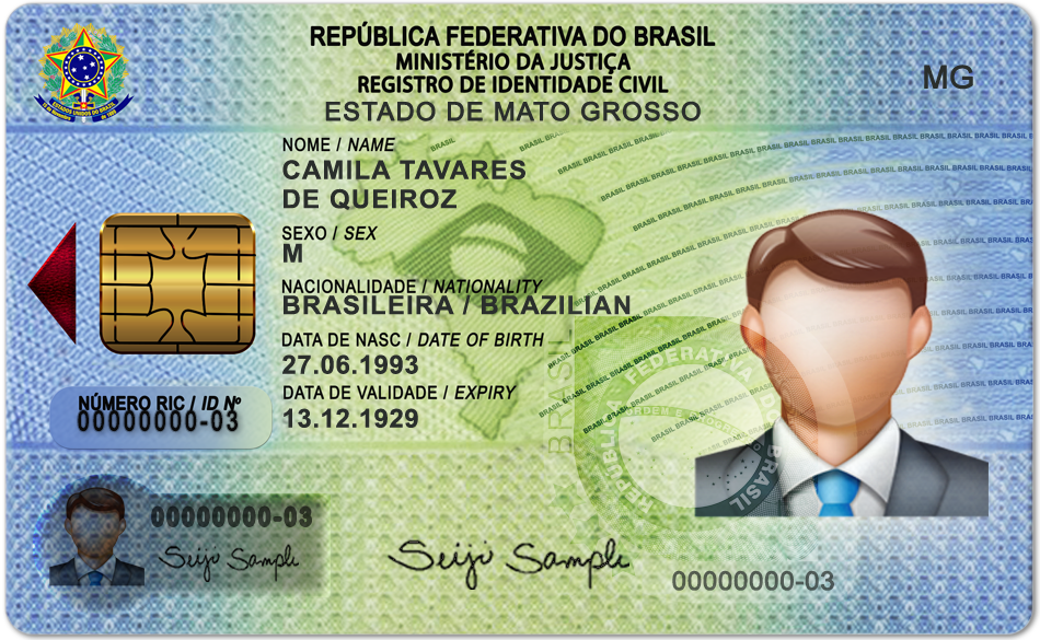 ID Card - Global PSD Template